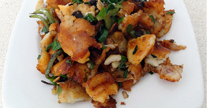 Fish Manchurian Dry