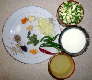 Pala Beerakaya Curry